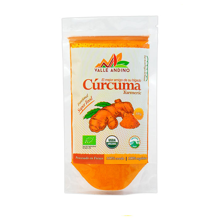 Cúrcuma orgánica en polvo – Valle Andino