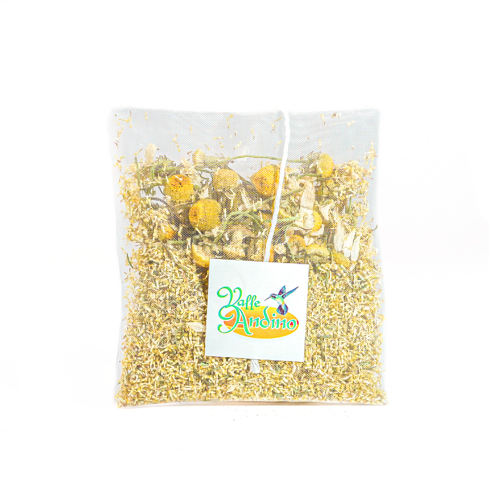 Filtrante de Manzanilla orgánica – Valle Andino