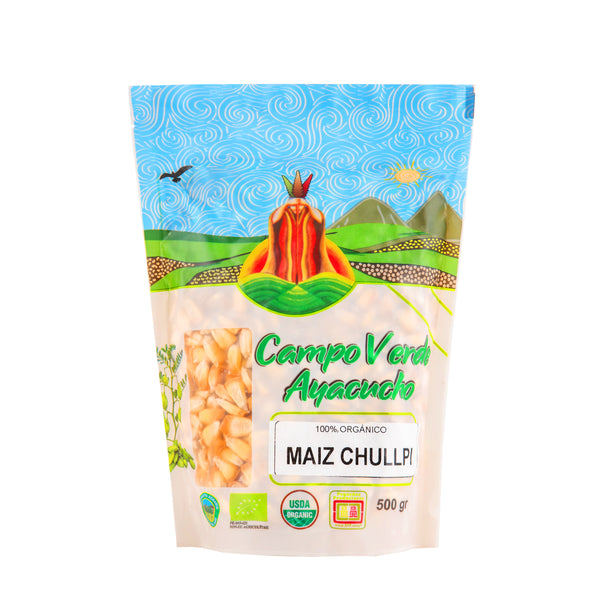 Maiz Chullpi Entero, Bolsa x 500g – Valle Andino